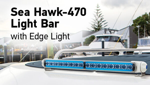 NEW! Sea Hawk-470 Light Bar with Edge Light | Hella marine | maritime ...
